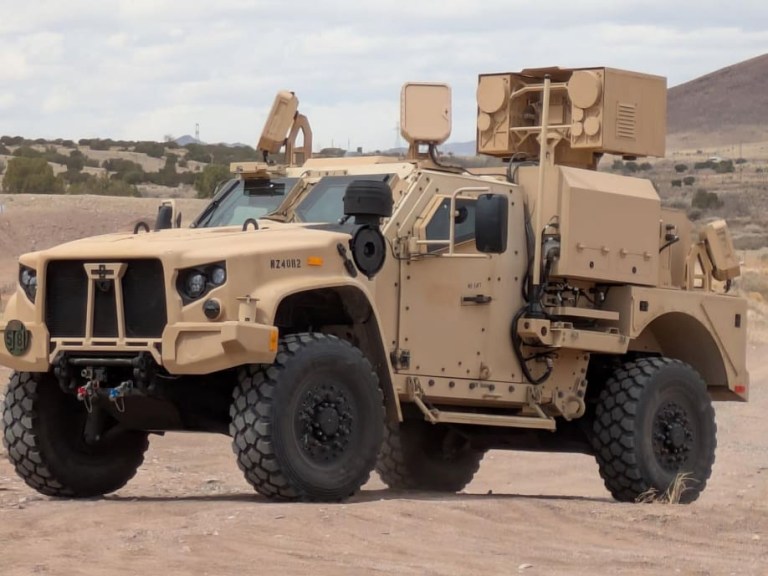 AV Delivers JLTV-Mounted LOCUST Laser Weapon Systems to U.S. Army ...